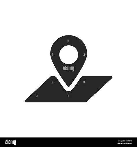 black web map pointer icon stock vector image and art alamy