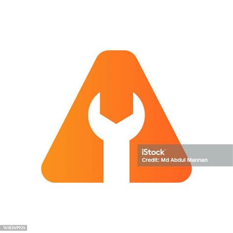 편지 부동산 건물 건설 수리 로고 벡터 템플릿에 대한 렌치 개념에 대한 스톡 벡터 아트 및 기타 이미지 개념 건설 산업 건축 Istock