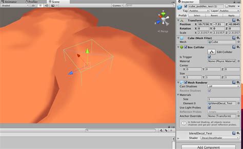 Deferred Decals Clipping On Custom Stencilmask Shader Unity Engine