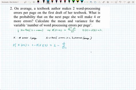 On Average Textbook Author Makes 2 Word Processing Errors Per Page On