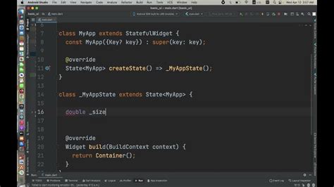 Flutter Stateful Widget Part 1 Youtube