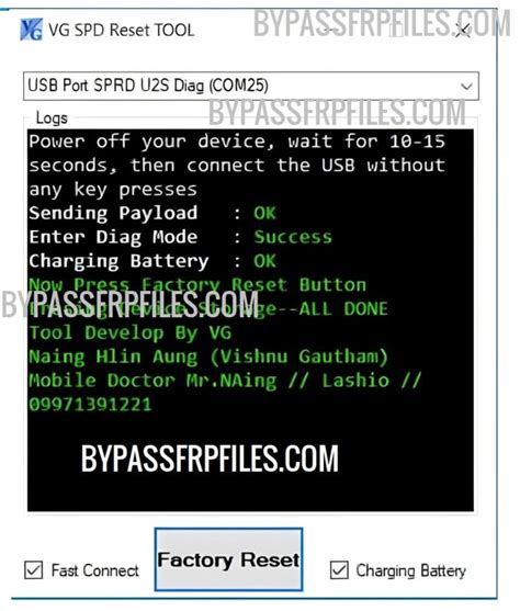 VG SPD Factory Reset Tool Download Spreadturm Pattern Unlock