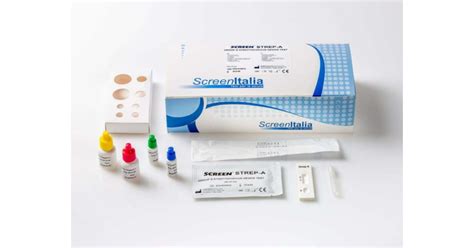 Screen Test Strep A Streptococcus A Rapid Test 20pcs Δίγκας Γ Ιατρικά