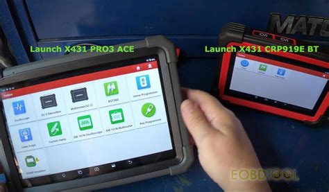 Whats The Difference Between Launch X CRP E BT And X Pro ACE Diagnostic Scanner