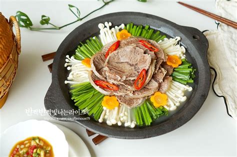 소고기 아롱사태 수육 소고기수육 소스 부위 소고기 사태수육 전골 네이버 블로그