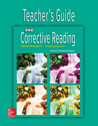 Corrective Reading Comprehension Level C Teacher Guide