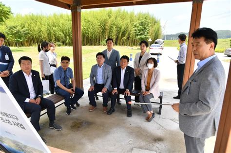 진주시의회 기획문화위 지하상가·파크골프장 조성현장 점검 파이낸셜뉴스