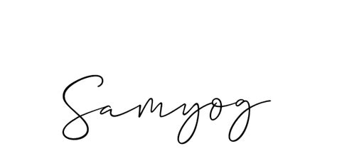 85 Samyog Name Signature Style Ideas Good Esignature