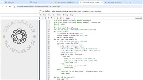 Local Private Ai Web Scrapping Tool Agent With Ollama And Llamaindex In Python No Music Youtube