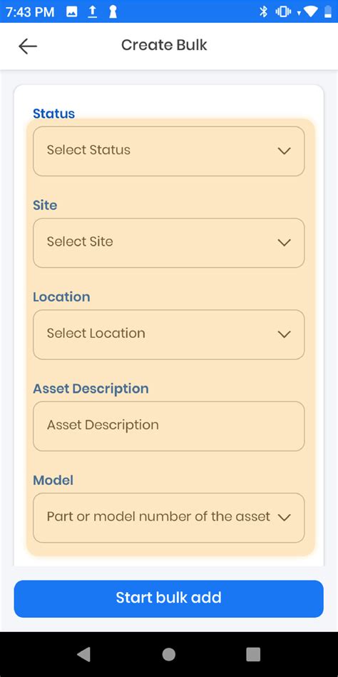 Bulk Add Asset Divot Assets