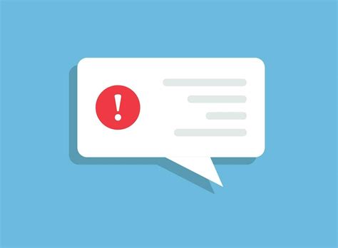 New Message Icon In Flat Style Incoming Inbox Email Vector