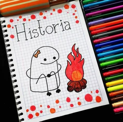 ⚔️portada Para Historia Libreta De Apuntes Caratula De Historia