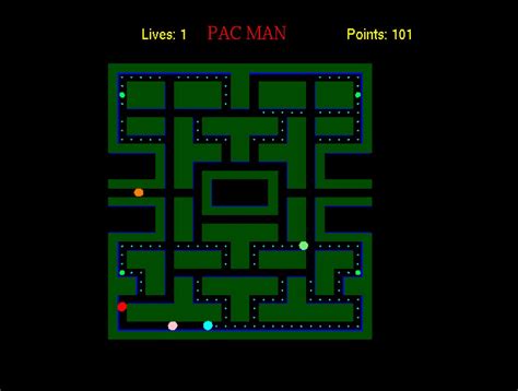 Github Shivam1shroffpac Man This Is A Classic Game Developed With Opengl Api