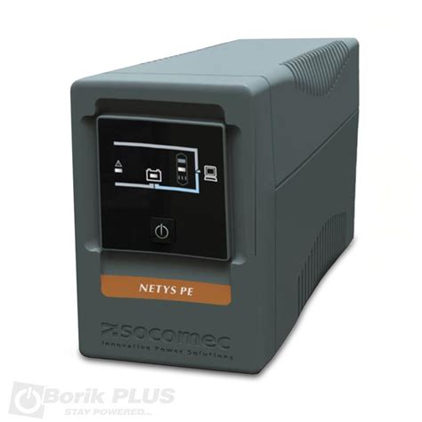 Ups Socomec Netys Pe 600va 360w Borik Plus