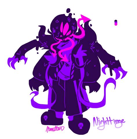 Nighttinge Sans Fusion Art By Mrmitten On Deviantart