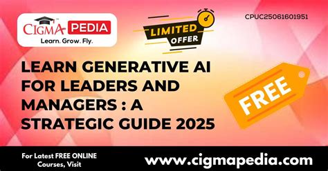 Learn Generative Ai For Leaders And Managers A Strategic Guide 2025 Free Udemy Course