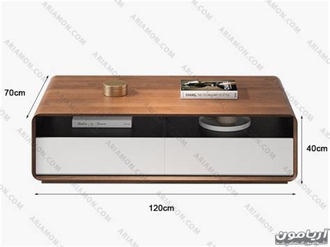 قیمت خرید جدیدترین مدل میز جلو مبلی مدرن چوبی در تهران