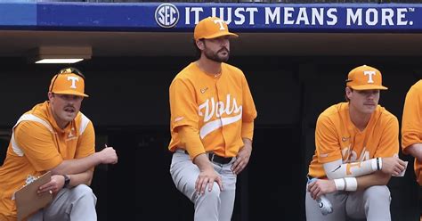 Everything Tony Vitello Said About Vols Win Over Vanderbilt To Advance To Sec Tournament Title Game