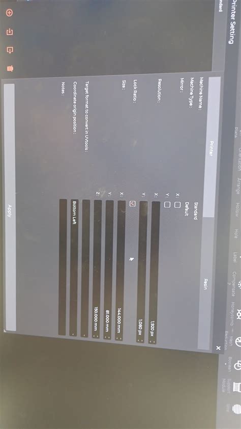 Help Error Incorrect File Resolution R Phrozen