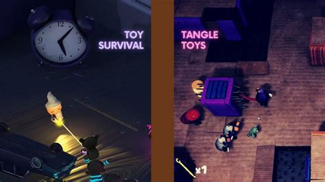 Dois Jogos Sobre Brinquedos Toy Survival E Tangle Toys Costv