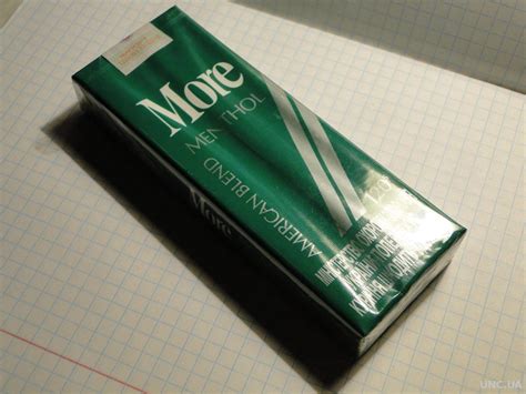 Сигареты MORE MENTHOL купить на | Аукціон для колекціонерів UNC.UA UNC.UA