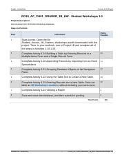 GO19 AC CH01 GRADER 1B HW Instructions Docx Grader Instructions Access 2019 Project GO19 AC