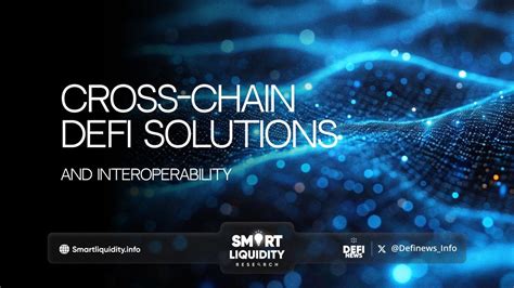 Cross Chain Defi Solutions And Interoperability Smart Liquidity Research