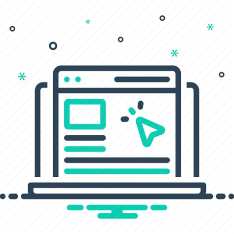 Online Website Browser Webpage Application Cursor Information