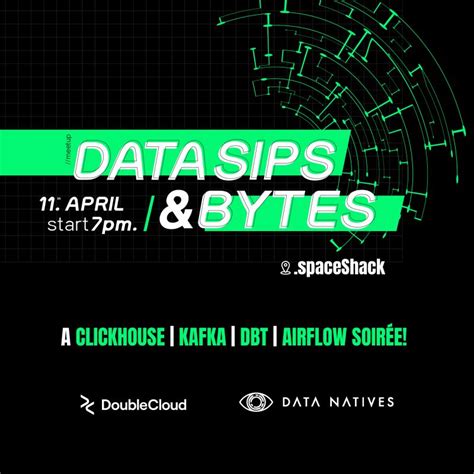 Data Natives On Linkedin Datasipsandbytes Dataprocessing Techevent