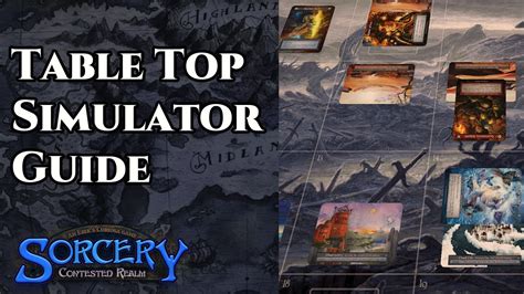 How To Play Sorcery Tcg Episode 06 Table Top Simulator Youtube