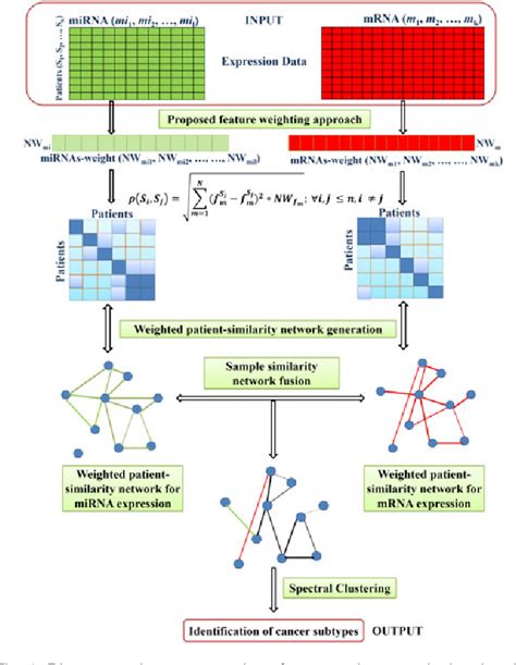 Figure 1 From A Feature Weighting Assisted Approach For Cancer Subtypes Identification From