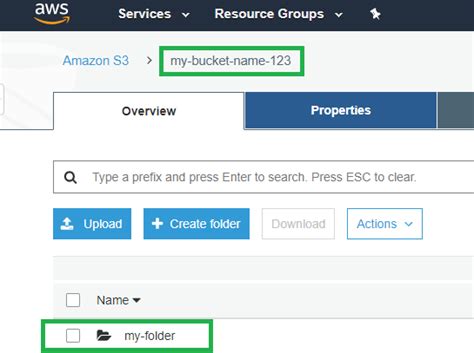 Working With Files And Folders In S3 Using Aws Sdk For Net