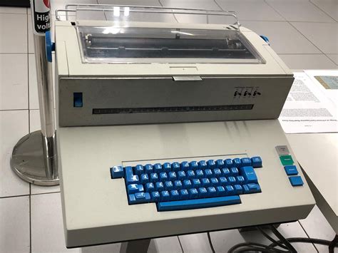 Ibm 1052 Printer Keyboard One Of The Model Ms True Great Grandfathers R Modelm