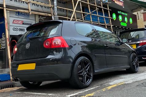 Volkswagen Golf Gti Mk5 Black Advanti Decado Wheel Front