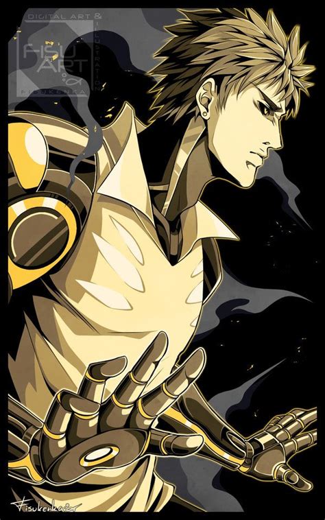 One Punch Man Genos By Fisukenka Deviantart Com On Deviantart One Punch Man One Punch