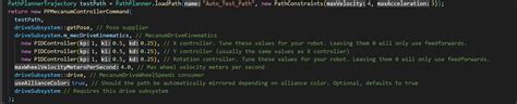 Pathplanner Code Issues Programming Chief Delphi
