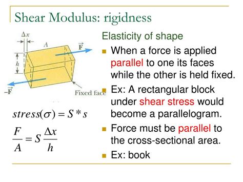 Shear Modulus At Kristin Franco Blog