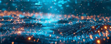 blockchain technology powering an eco friendly city visualized as