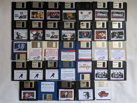 Midi Songs Retro Midi Songs Files Floppy Disk Collection Reverb