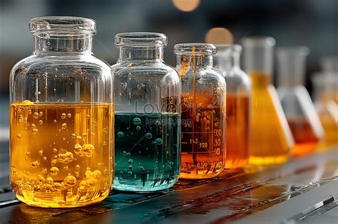 다채로운 화학 플라스크