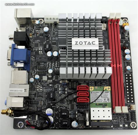 Placa Base Mini Itx Zotac Ion Caja