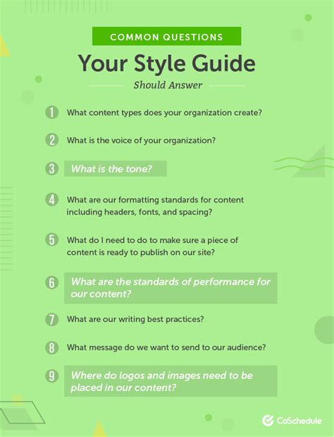 How To Build The Best Editorial Style Guide In 10 Steps Template