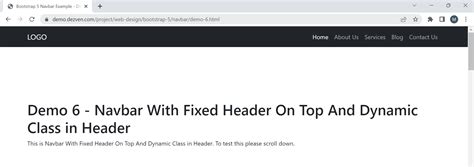 Bootstrap Navbar Tutorial