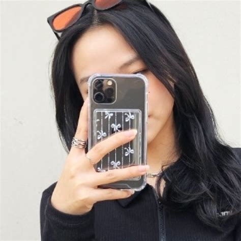 168cm케이스 🎀카드수납 범퍼케이스 리본 스트라이프 투명 교통 아이폰 핸드폰 실리콘 케이스 커플 11 12 13프로 미니