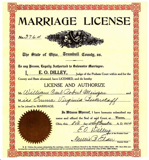 Фотографии Marriage Certificate