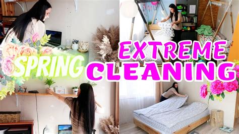 2023 Spring Extreme Clean With Me Spring Cleaning Motivation