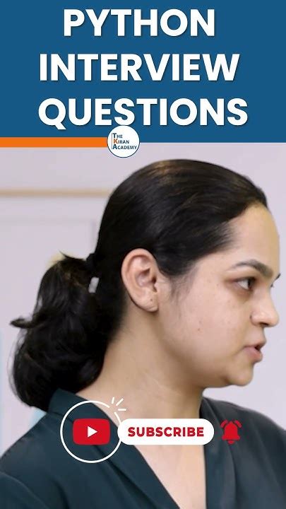 Python Interview Question Why Tuple Is Faster Than List Shorts Kiransir Pythonmock Youtube