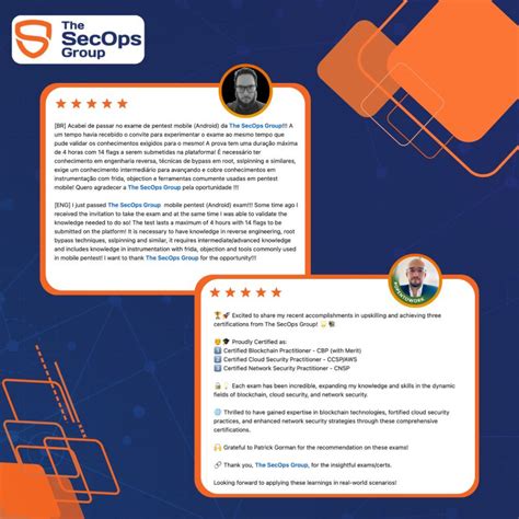 The Secops Group On Linkedin Success Stories Continued 👤 Their Experiences Encapsulates The…