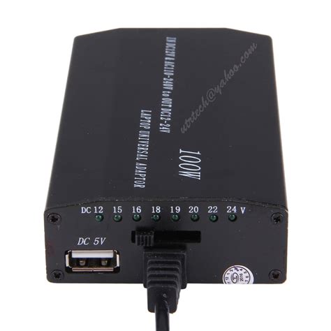 Universal Laptop Notebook Power 100W Universal Charger With Car Charger 8 Power Adapters 1