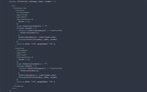 Custom Date Filter Issue On Removing Filter Issue Gregnb Mui Datatables GitHub